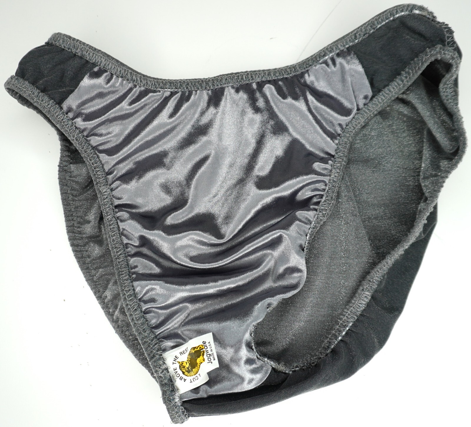 MEN'S NEW BODYBUILDING POSING TRUNKS BRIEF (SIZE M/S) METALLIC GRAY ...