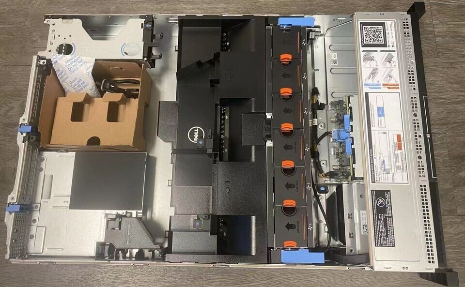 FJDV7 Dell Precision Rack 7910 server 8 bay 2.5 Barebone Chassis w/Fans ...