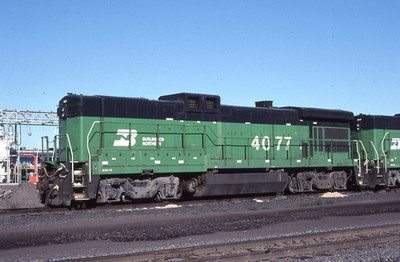 Burlington Northern B30-7AB # 4077 @ Pasco, WA 8/05/2001 | eBay