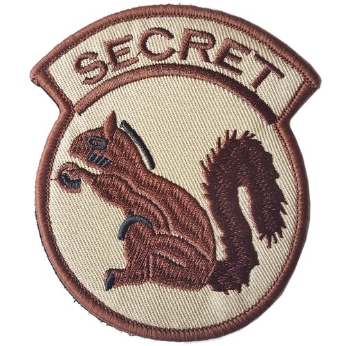 SECRET SQUIRREL TACTICAL U.S. ARMY BADGE EMBROIDERY HOOK & LOOP PATCH /04 | eBay