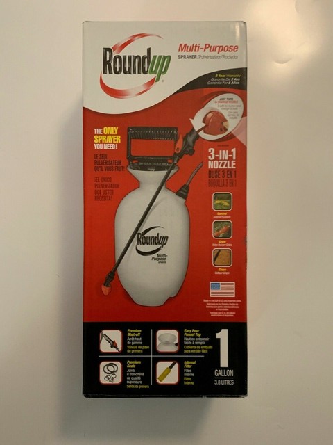Roundup Pump Tank Sprayer 2-gallon With 3 Nozzle Settings for sale ...
