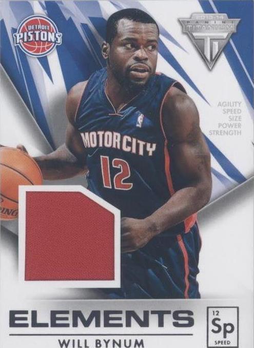 2013-14 Panini Titanium - Elements Materials Will Bynum #49 (MEM) for ...