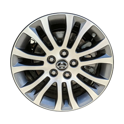Toyota 17" Grey Machined OEM Rim Wheel 69581 4261108130 2011-2017 | eBay
