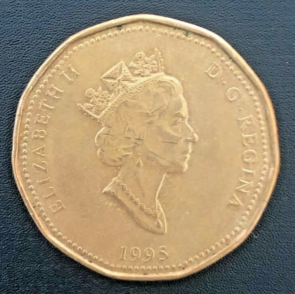 1995 Canada Peacekeeping Loonie One Dollar $1 Canadian Canada Coin | eBay
