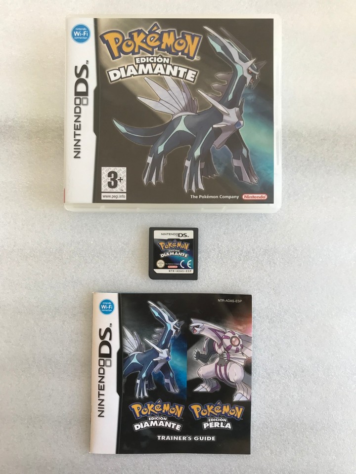 🇪🇸 Pokémon Edicion Diamante ESPAÑOL 100% ORIGINAL Nintendo DS (diamond ...