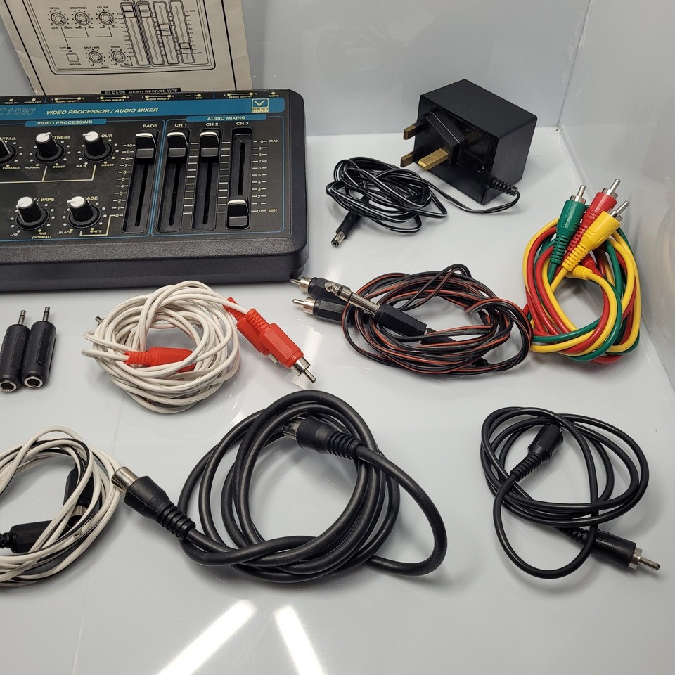 Retro Video Tech Designs VEC1030 Video Processor/Audio Mixer + Mic ...