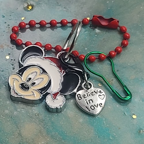 Mickey Mouse Believe In Love Version Christmas Keychain Stocking ...