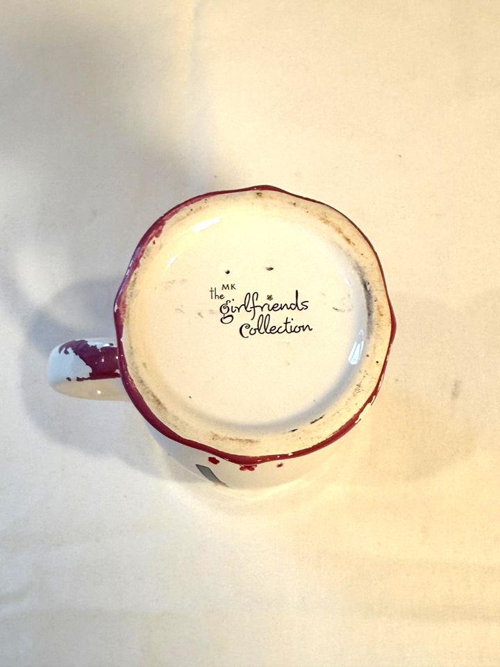 The Girlfriends Collection “Let’s Shop!” Pedestal Mug – Pink Base ...