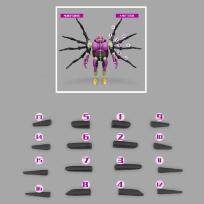 Spider Leg Filling Parts Upgrade Kit For Legacy Tarantulas | eBay