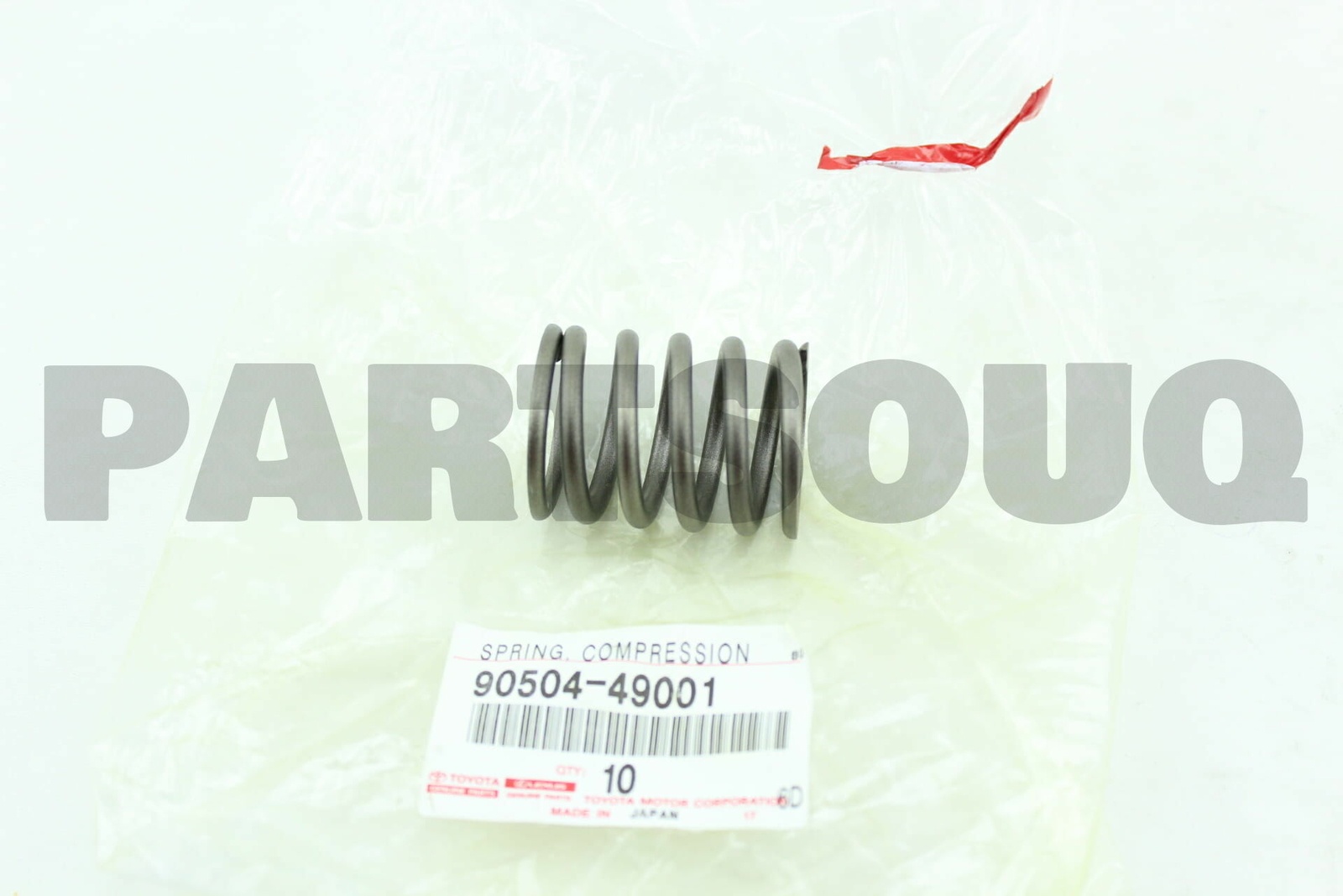 9050449001 Genuine Toyota SPRING, COMPRESSION(FOR INNER) 90504-49001 | eBay
