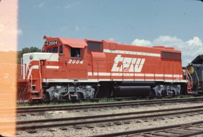 TP&W Toledo Peoria & Western EMD GP38-2 Kodachrome original Kodak Slide | eBay