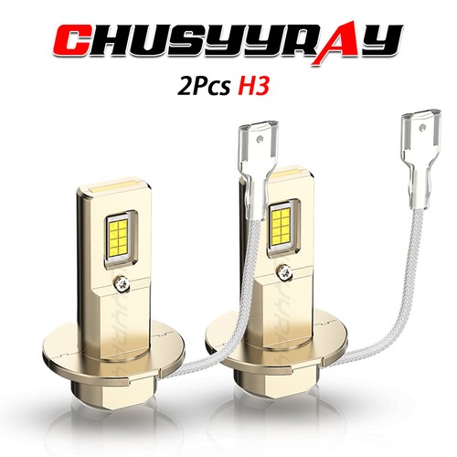 For Nissan 300ZX 1987-1989 2PC H3 LED DRL Bulbs Fog Driving Light ...