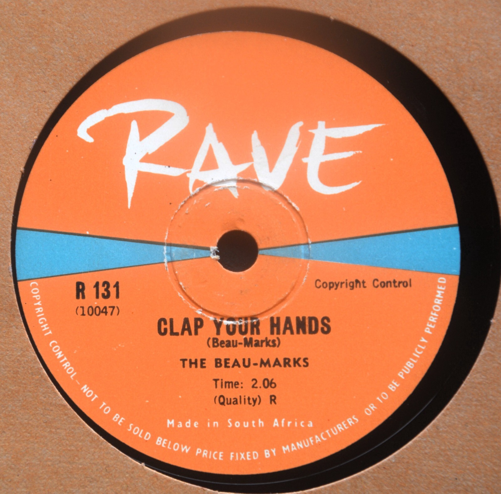 The Beau-Marks - South Africa - RAVE 131- 78rpm - Shellac - 10 ...