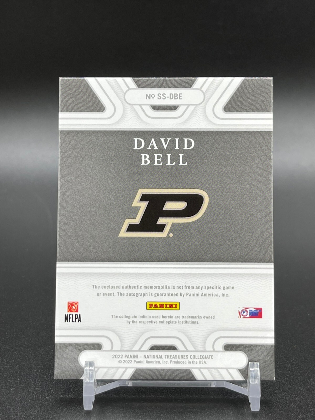 David Bell 2022 National Treasures RPA Rookie Patch Auto On Card Auto ...