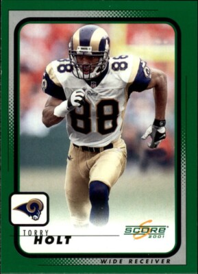 2001 Score #191 Torry Holt St. Louis Rams | eBay