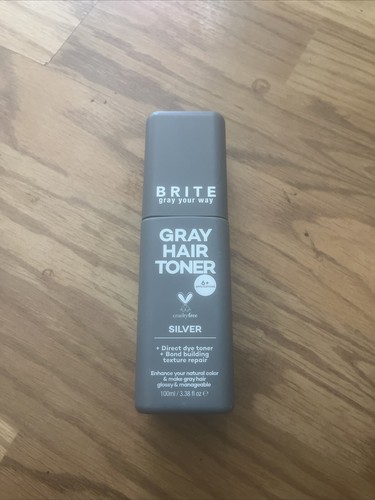 Brite Gray Your Way Gray Hair Toner Silver Direct Dye Toner New 3.38 Fl ...