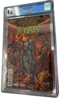 Marvel Comics Battleworld Marvel Zombies #1 CGC 9.8! 1 of 18 known in ...