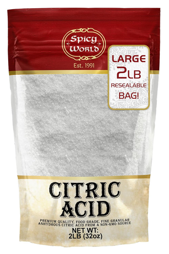 Citric Acid 2 LB Bag - 100% Pure, Food Grade & Non-Gmo - Citric Acid ...