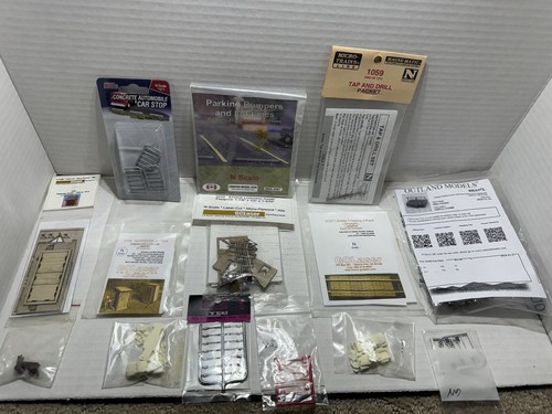 GC Laser, Micro Trains N Scale Parts And Structure Lot For Train Set ...
