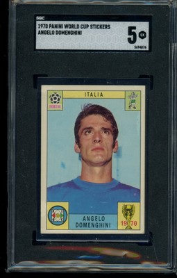 Angelo Domenghini - 1970 Panini FIFA World Cup - Italy - SGC 5 - None ...
