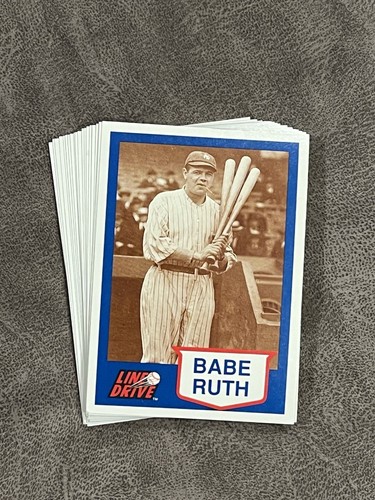 1991 Impel Babe Ruth Line Drive Complete Set 1-20 NM-MT HOF NY Yankees ...