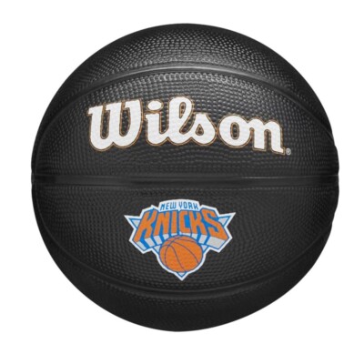 WILSON New York Knicks NBA team tribute MINI basketball size 3 [black ...