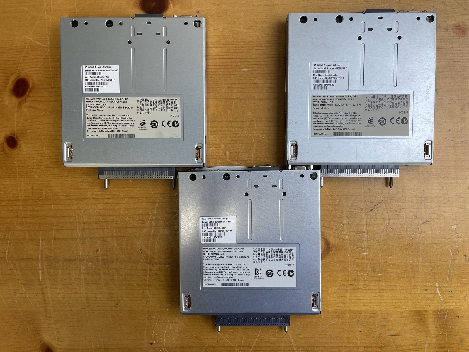 Lot of 2 HP 459526-504 C7000 OnBoard Administrator Module DDR2 R2 HSTNS ...