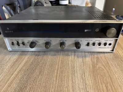 Vintage Scott 342-B Stereomaster Receiver Amplifier PARTS REPAIRS ...