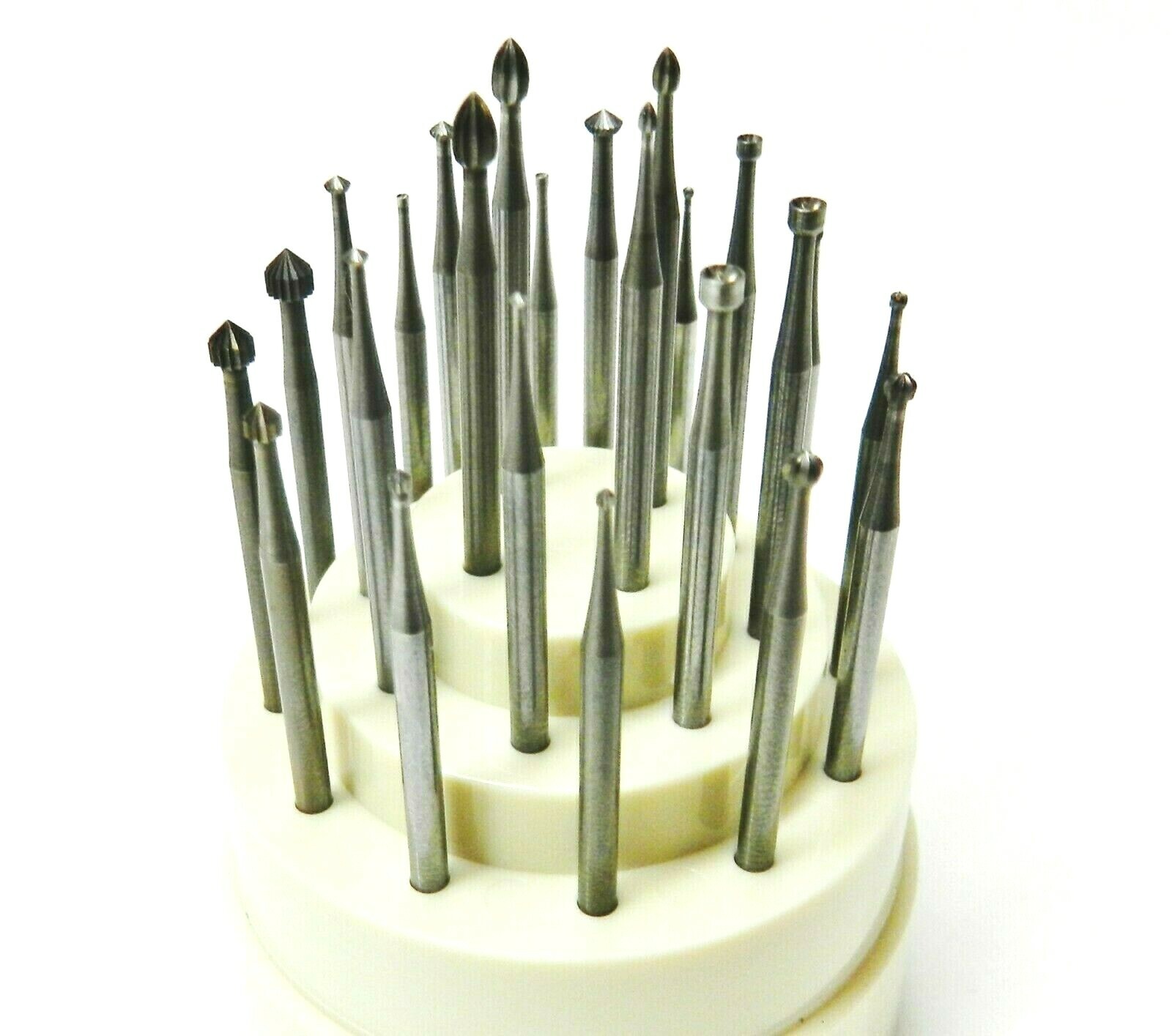 Jewelry Making Bur Set 24 Piece Assortment Jewelers Setting Burs 5 ...