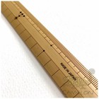 MADE IN JAPAN Japanese Bamboo Rule Small Ruler Scale 30cm 300mm | eBay