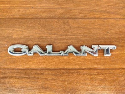 GALANT Emblem Mitsubishi Galant Trunk Emblem Badge 8.25" Genuine 1 pc ...