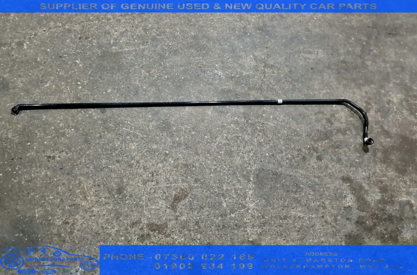 2020 TESLA MODEL 3 ELECTRIC BATTERY COOLING COOLANT HOSE PIPE 107759300 ...