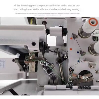 Electric Overlock Machine 120W Four-line Desktop Overlock Sewing ...