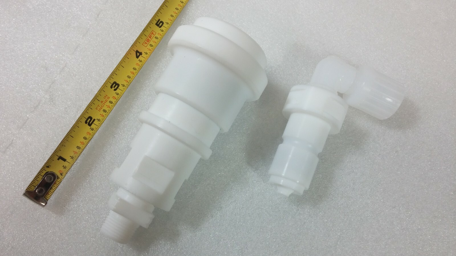 Furon Saint Gobain 9280193 Teflon Check Valve / Quick Connectors M/F w ...