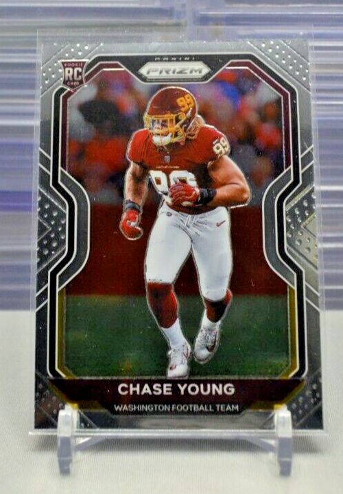 Chase Young 2020 Panini Prizm Rookie RC #383 Commanders 2-A | eBay