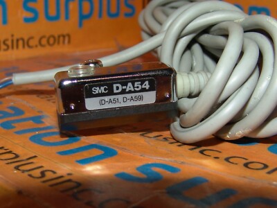 SMC D-A54 REED SWITCH PNEUMATIC POSITION DETECTOR AUTO-SWITCH NEW ...