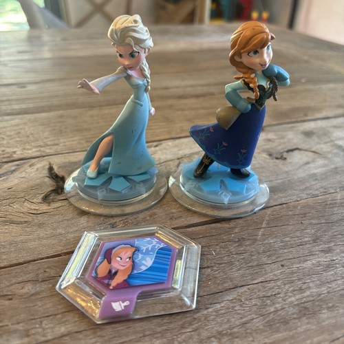 Disney Infinity FROZEN Figures Lot: Elsa and Anna | eBay