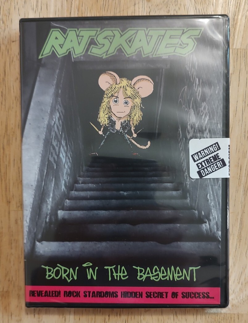 RAT SKATES - Born in the Basement - Thrash Metal DVD - NEW 837101289696 ...