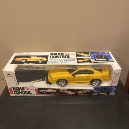 New Bright 1995-98 Ford Mustang GT 1/16 R/C Remote Control RARE | eBay