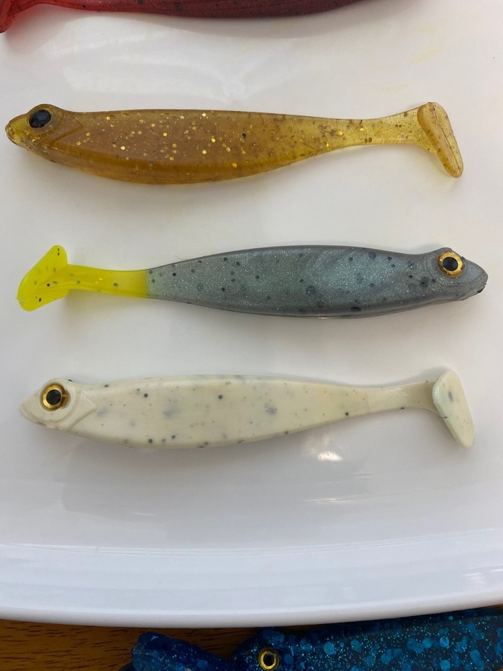 Swimbaits, 5" Mega Shad, Mixed Bag Qty 5 | eBay