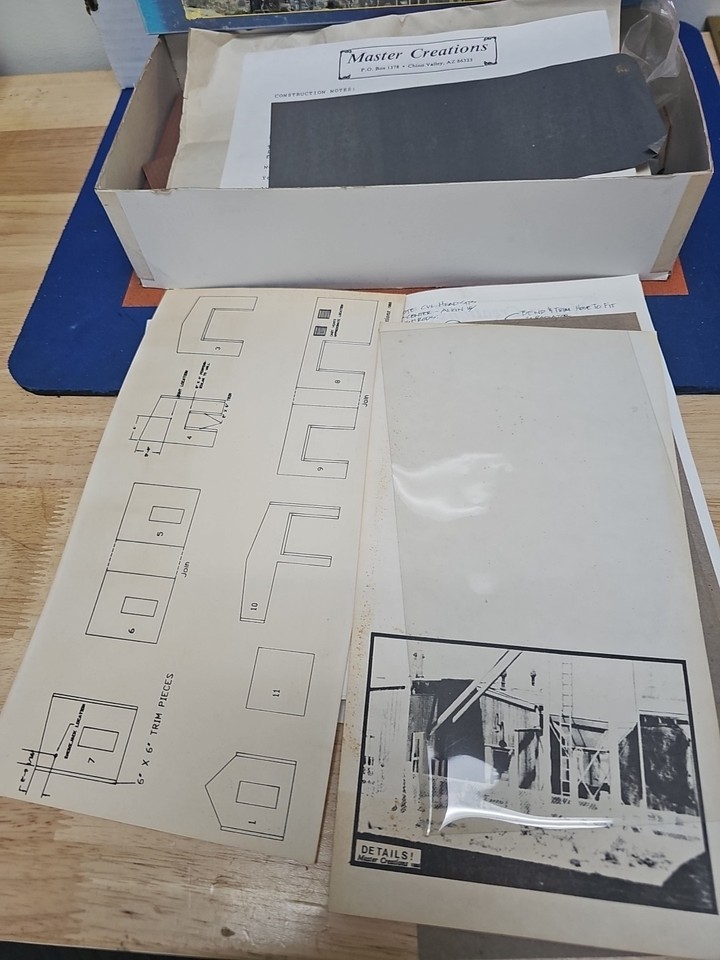 Master Creations HO Blandings & Gallard Cement kit #45 Pre-owned ...