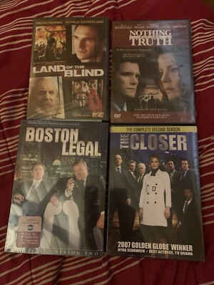 Boston Legal & The Closer S2 NEW DVDs Land Of The Blind & Nothing But ...