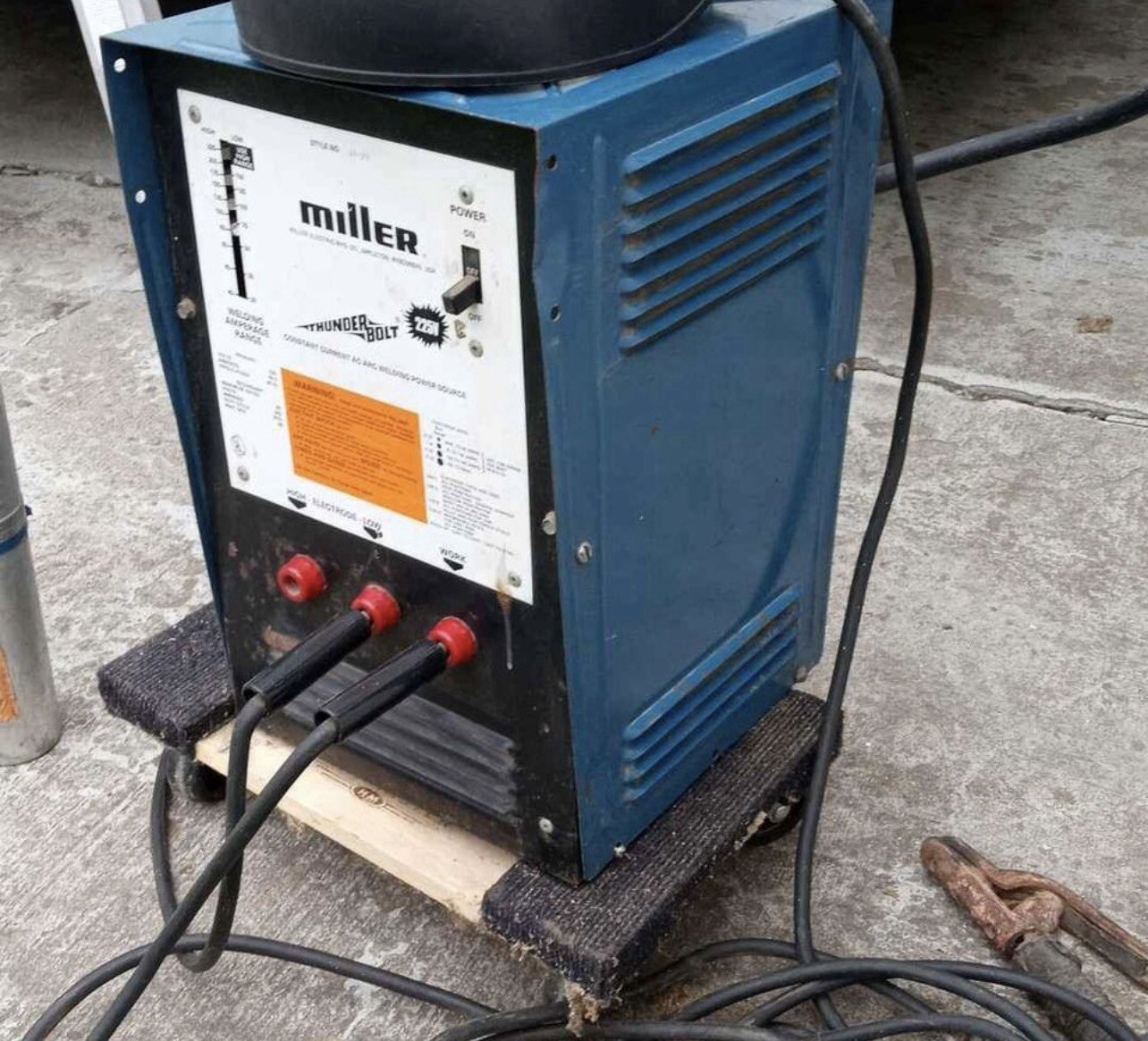 225 Amp 225 Volt Miller Thunderbolt Stick Arc Welder | eBay