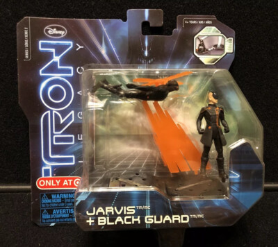 TRON Legacy Series 1 Jarvis & Black Guard Toy Figure 2-Pack Target ...