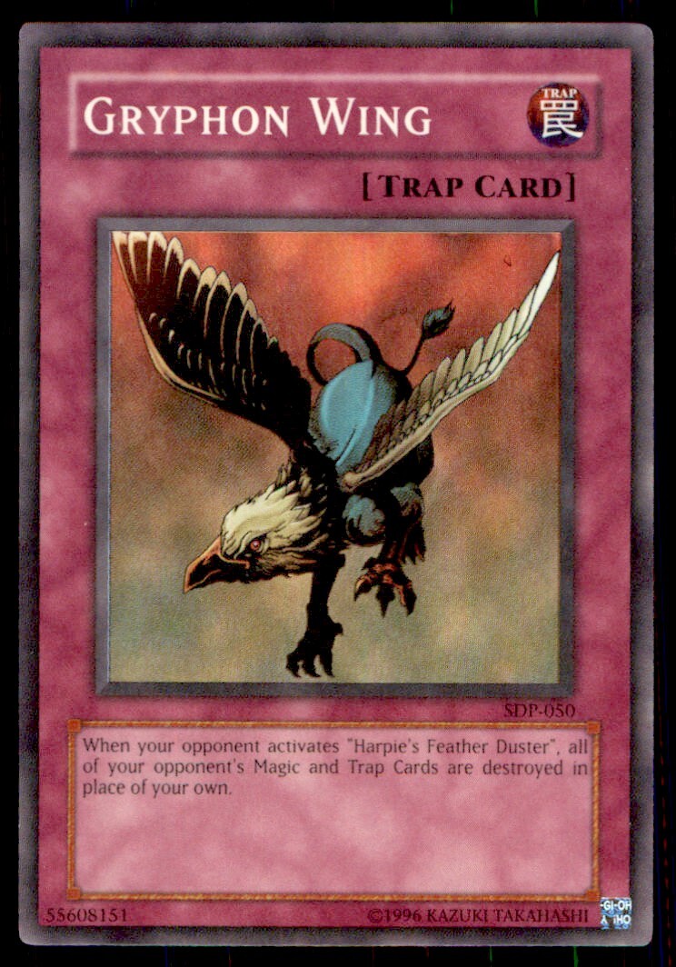 Yu-Gi-Oh! Gryphon Wing #SDP-050 Light Play | eBay