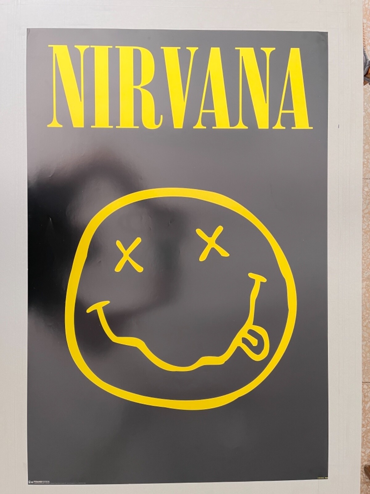 Nirvana Smiley Poster