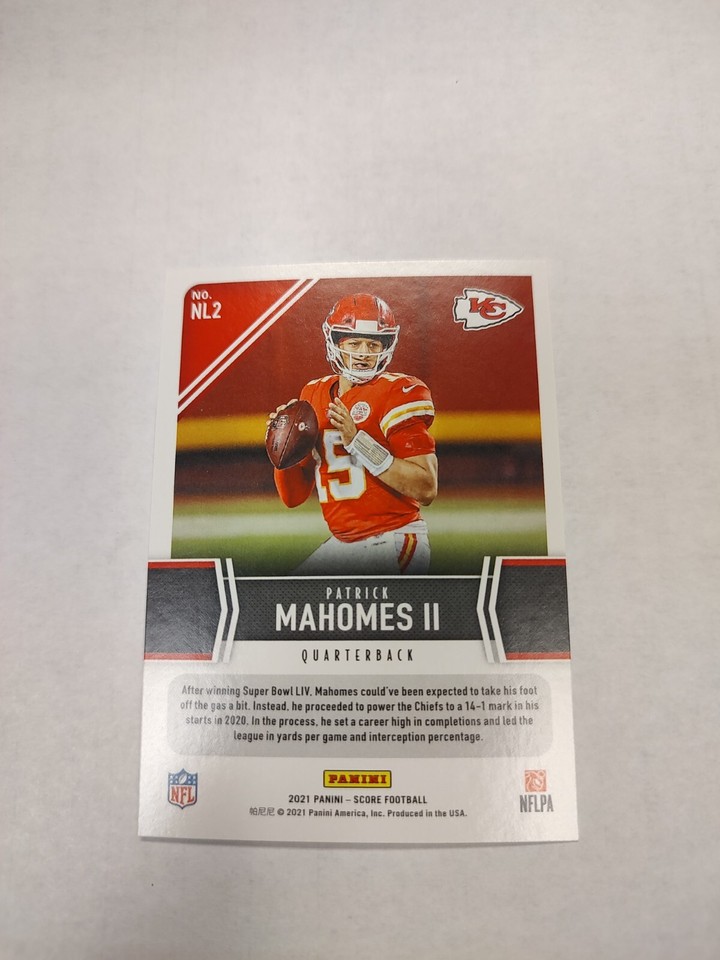 2021 Score - Next Level Stats #NL2 Patrick Mahomes II (PWE) | eBay
