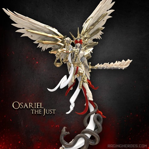 Osariel the Just - Raging Heroes Angel | eBay