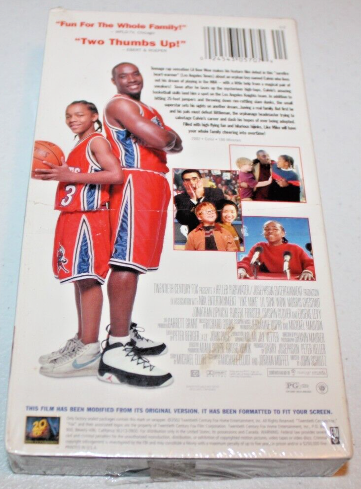 Like Mike (VHS, 2002) for sale online | eBay