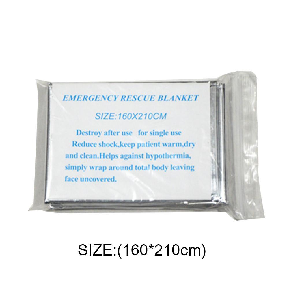 Outdoor Water Proof Emergency Rescue Blanket Foil Curtain (160x210cm ...